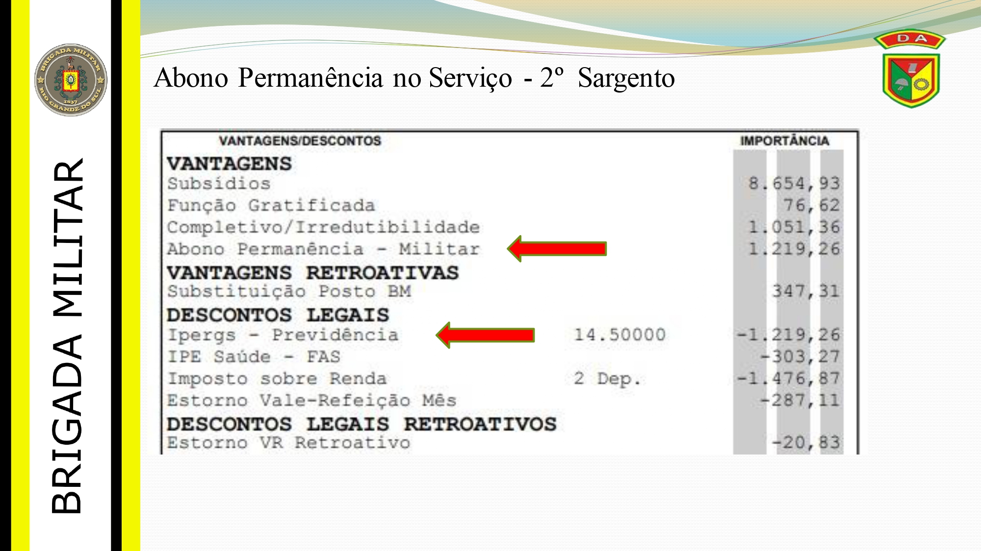 Entenda seu Contracheque – DA